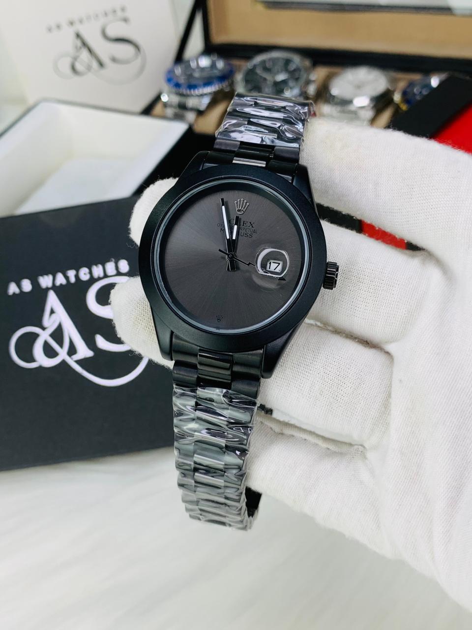 Rlx Plain Dial Black Kit – AS WATCHES